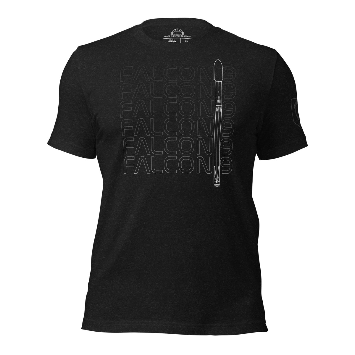 Falcon 9 Repeat Tee Thelaunchpad Shop